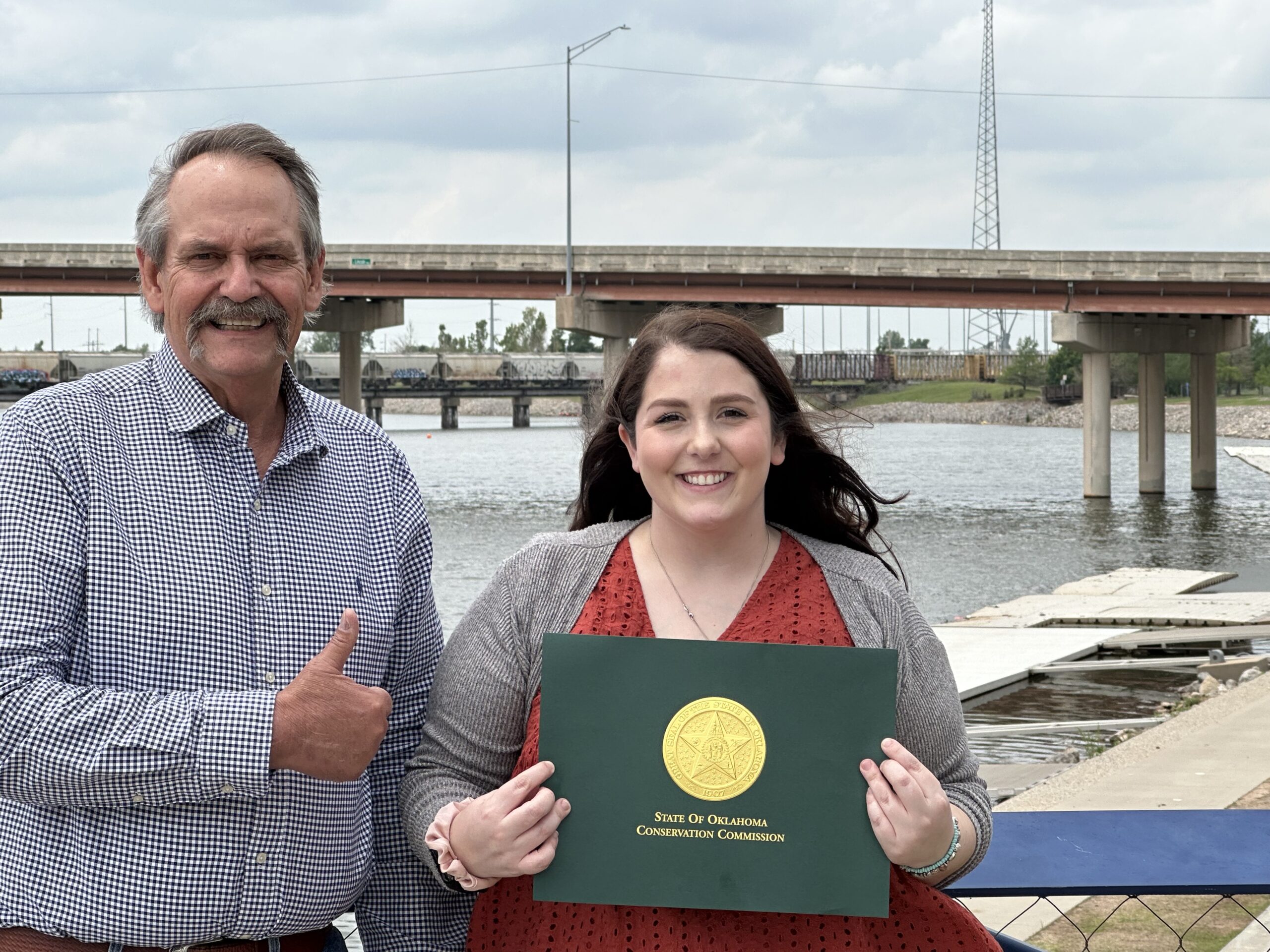 Employee of the Quarter: Taylor Marshall - Oklahoma Conservation Commission