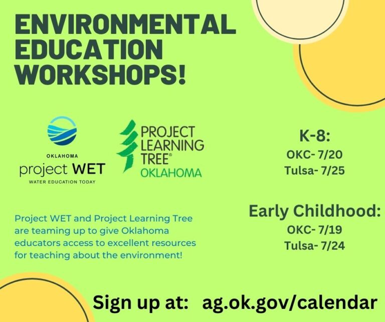 OKC Early Childhood Workshop with Project Learning Tree & Project WET - Oklahoma Conservation ...