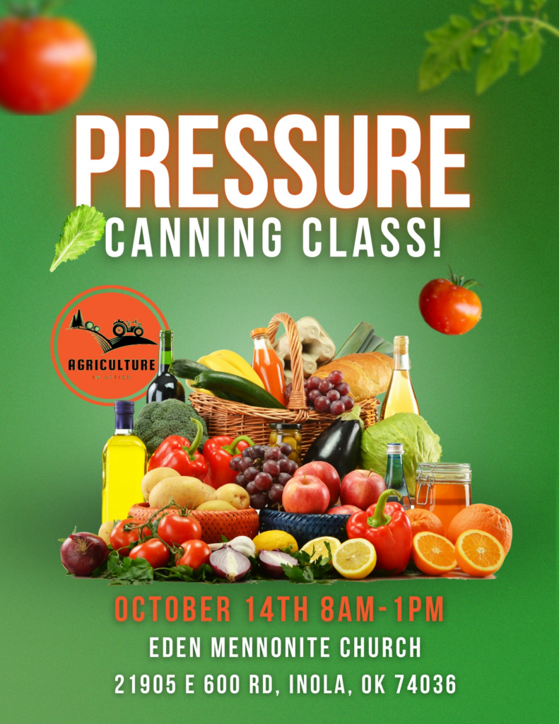 Pressure Canning Class - Oklahoma Conservation Commission