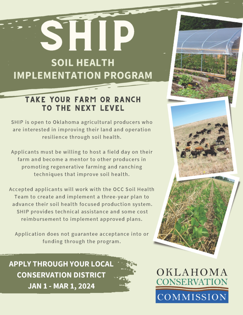 Soil Health Implementation Program - Oklahoma Conservation Commission